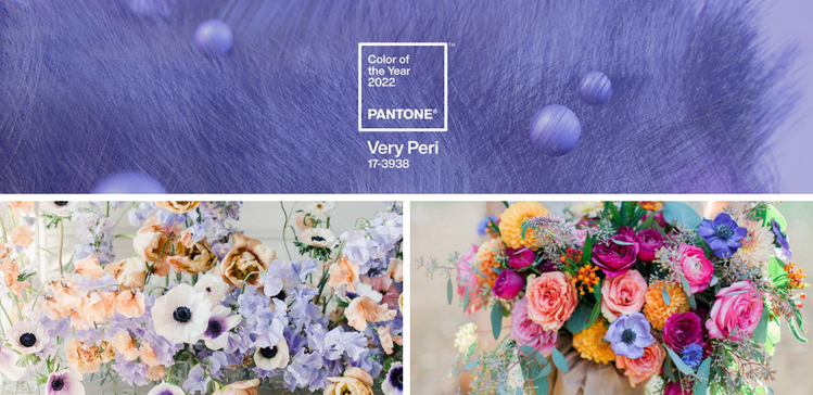 Periwinkle Wedding Ideas: Pantone's 2022 Color - FiftyFlowers