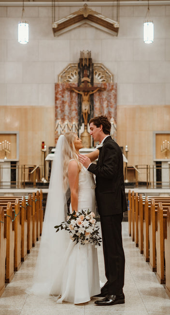 Buy Wholesale Gleaming White and Blush Kansas Wedding in Bulk - Fif...