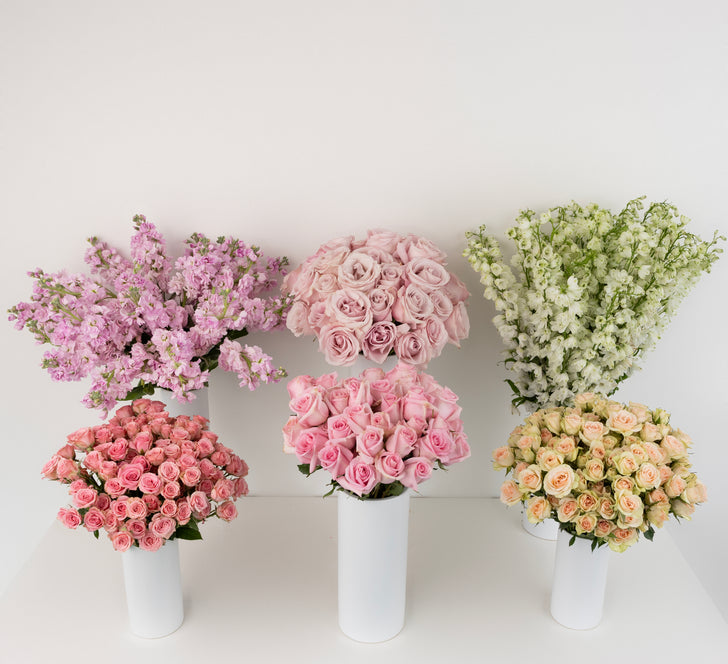 Pretty In Pink Flower Collection